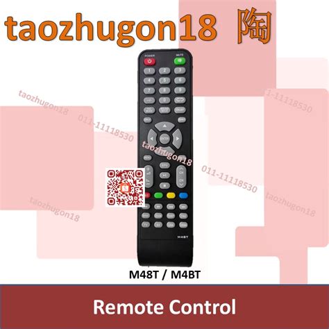 Original Megra M48T M4BT LED Smart TV Remote Control Shopee Malaysia