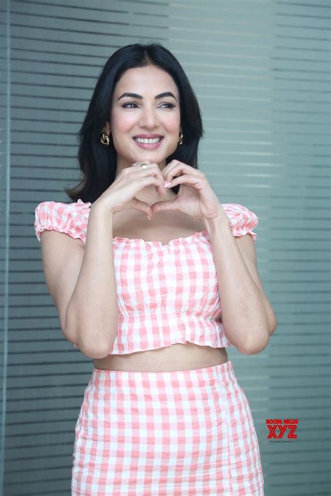 Actress Sonal Chouhan Glam Stills From Ghost Movie Interview Social