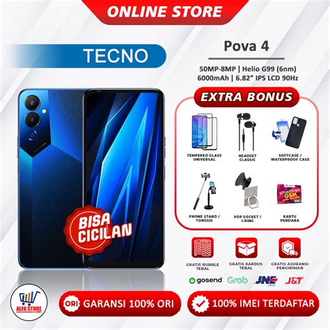 Jual Tecno Pova 4 RAM 8 128GB Garansi Resmi Shopee Indonesia