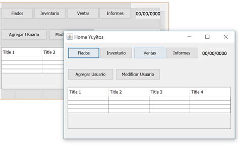 Netbeans La Visualización De Mi Proyecto En Java No Se Ve Igual