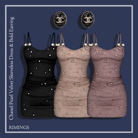 RIMINGS Sims 4 Dresses Sims 4 Sims 4 Mods Clothes