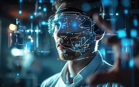premium photo technology in hand artificial intelligence ai generated