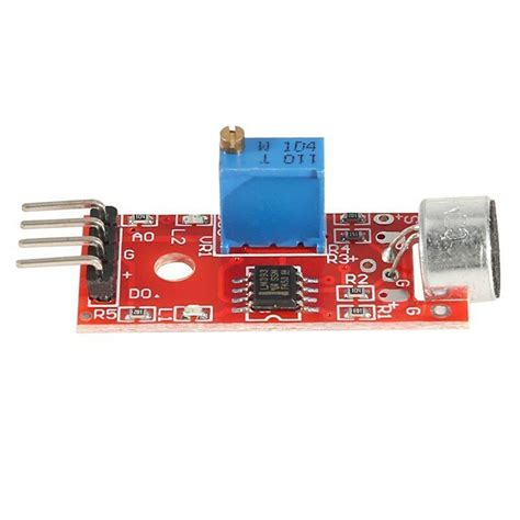 Ky 037 4pin 고감도 음성 사운드 감지 센서 모듈 Arduino Diy 키트 용 마이크 송신기 측정 및 분석 장비