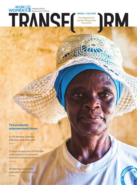 TRANSFORM Issue 2 The Magazine For Gender Responsive Evaluation By IES
