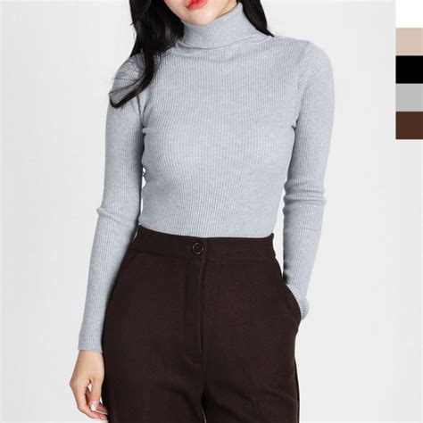 ♥당일 출고♥ 겨울 37 여성목티 여성목폴라 폴라티 여자목티 터틀넥 목폴라 Up