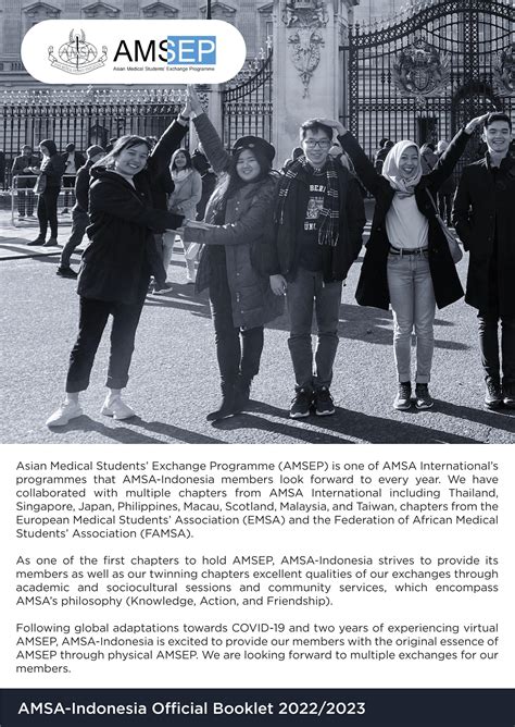 The Official Booklet Of Amsa Indonesia 2022 2023 By Amsa Indonesia Issuu