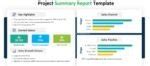 Project Summary Report Template Excel Example Excelonist
