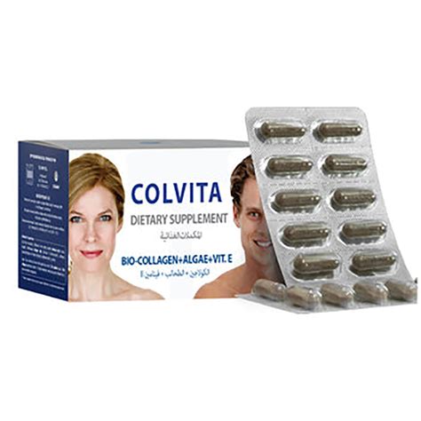 Colvita Lyophilized Collagen Capsules Algae With Magnesium Vitami