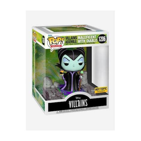 Funko Pop Deluxe Disney Villains Assemble Maleficent With Diablo