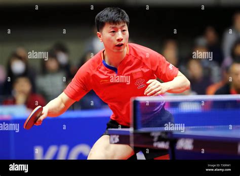 Ma Long CHN APRIL 5 2019 Table Tennis 32nd LION ITTF ATTU Asian Cup Yokohama 2019 Men S