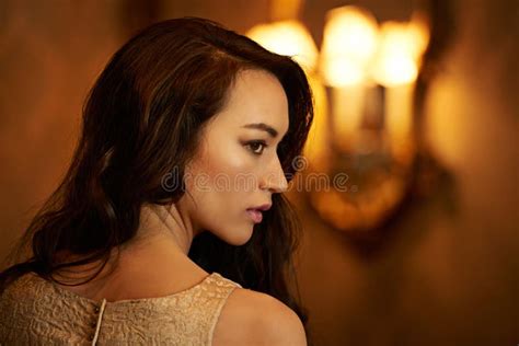 Fashion Night And Woman In Elegant Home For Gala Event In Style
