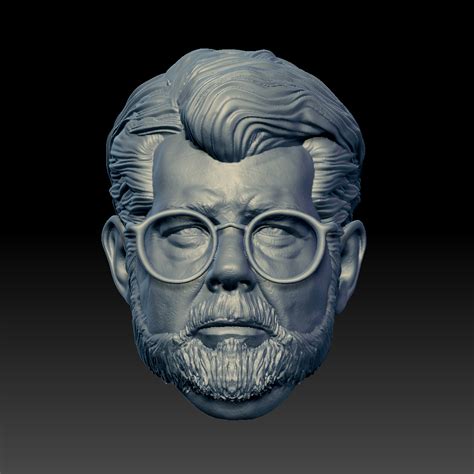 Obj File George Lucas ・3d Printer Design To Download・cults