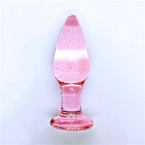 Pink Icicle Glass Anal Plug Ainidoll Online Shop For Next Generation Ai Sex Dolls And More