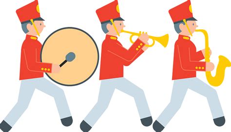 Free Animated Marching Band Clipart Clear