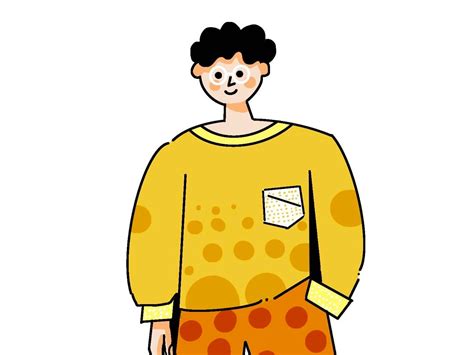 扁平风人物插画画师悠悠 站酷zcool