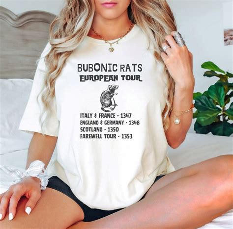 Bubonic Rats Shirt Plague Shirt History Teacher Shirt Funny History Shirt History Lover