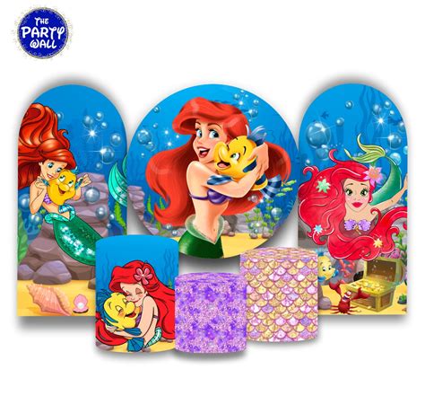 La Sirenita Fundas Para Set 2 Complementos The Party Wall Store