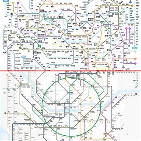 서울 지하철 노선도 40년만에 바뀐다 네이버 블로그