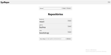GitHub LazaroHenrique gerenciador github frontend react Projeto frontend validação de