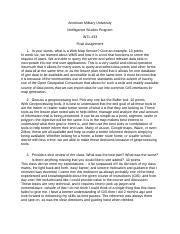 Final Assignment GIS II 1 Docx American Military University
