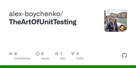 Github Alex Boychenkotheartofunittesting