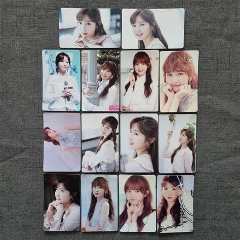 Instocks Izone Hitomi Unofficial Photocards Set Hobbies And Toys