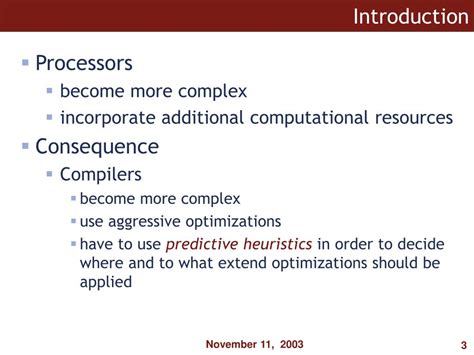 Ppt Compiler Optimization Space Exploration Powerpoint Presentation Free Download Id1831404