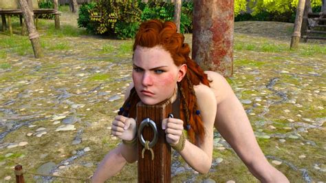 Rule 34 1girls 3d Aloy Bent Over Bondage Defaultusername Female