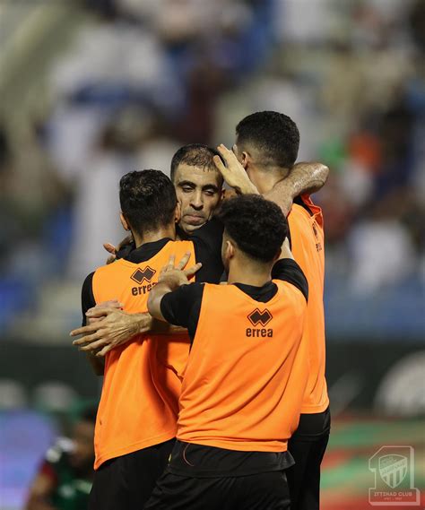 نادي الاتحاد السعودي On Twitter 📸 احتفالية بورزيقه بالهدف الثالث ⚽️