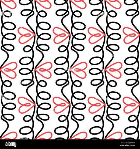 Seamless Pattern Twig Plant Dark Contrast Abstract Background For