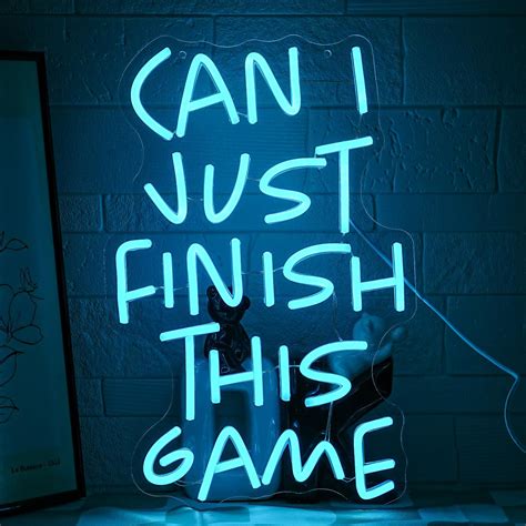 Gyaksjm Game Neon Sign Gamer Neon Light For Gaming Room