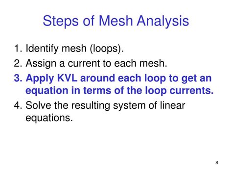 PPT Loop Mesh Analysis PowerPoint Presentation Free Download ID 6043766