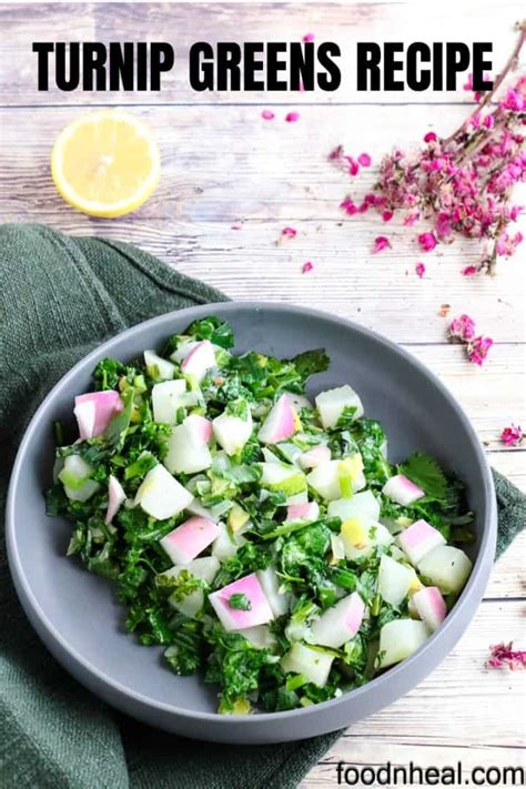 Turn Up The Taste Simple Turnip Greens Recipe You Must Try Foodheal
