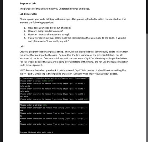 Solved Purpose Of Lab The Purpose Of This Lab Is To Help You Chegg