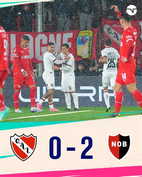 TNT Sports Argentina on Twitter LO GANÓ DE VISITANTE Newells venció a Independiente en