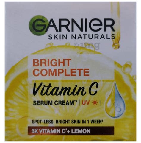 Garnier Bright Complete Vitamin C Serum Cream Buy Jar Of Gm Cream At Best Price In India Mg