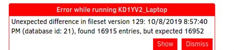 Missing Remote Files Support Duplicati