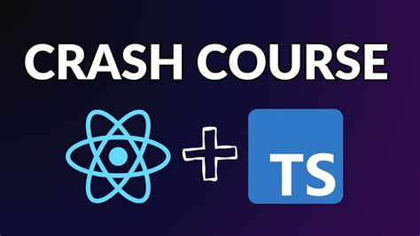 Learn Typescript In React Crash Course Youtube