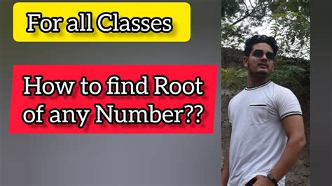 How To Find Root Of Any Number YouTube