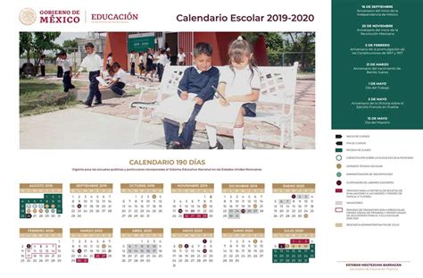 Conoce el nuevo calendario escolar 2019 2020 estos son los días