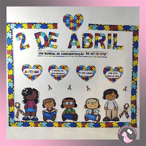 AUTISMO DIA MUNDIAL DE CONSCIENTIZAÇÃO DO AUTISMO PAINEL 1 Lojinha