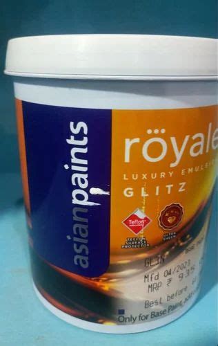 1 Ltr Asian Paints Royale Luxury Emulsion Glitz Paint At Rs 700 Bucket