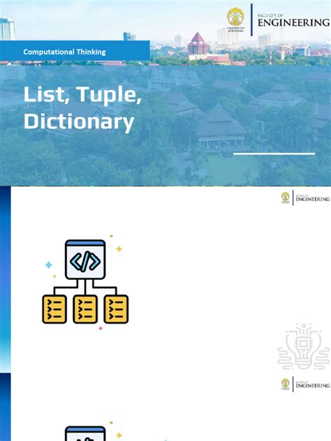 Week 11 List Tuple Dictionary Pdf