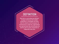 Data Hub PowerPoint And Google Slides Template PPT Slides