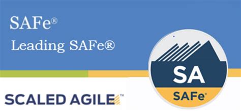 Scaled Agile Leading Safe 4 6 With Safe Agilist Training