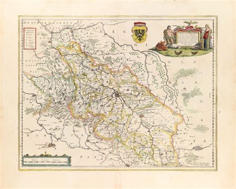 Silesia By Johannes Janssonius Sanderus Antique Maps Antique Map
