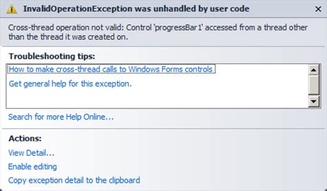 Background Worker Thread Code Sample With Event Handlers And Cross Thread Invoke Notes To Self