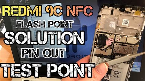 Redmi 9C NFC Test Point PinOUT Flash Point YouTube
