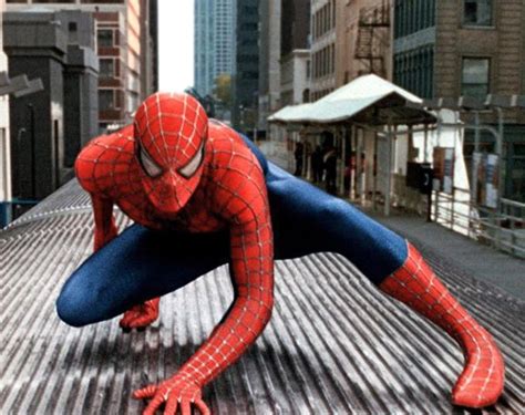 2004 Tobey Maguire As Spider Man Spider Man 2 Spider Man Trilogy Best Superhero Movies
