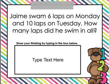 Addition Word Problems Google Slides Or Google Classroom TpT